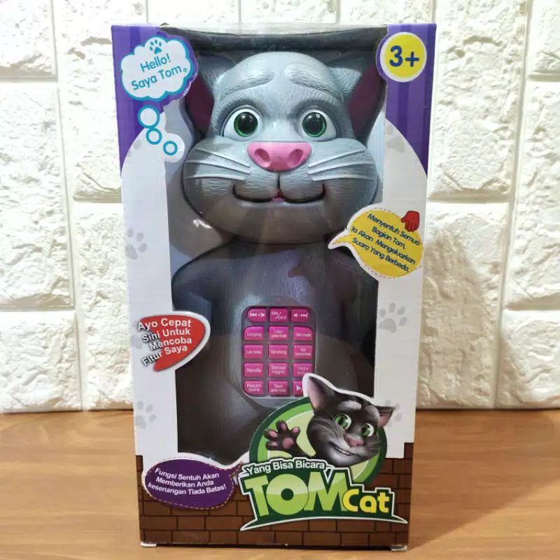 Jual MAINAN ANAK TALKING TOM UKURAN BESAR -TOM CAT BESAR BISA REKAM DAN ...