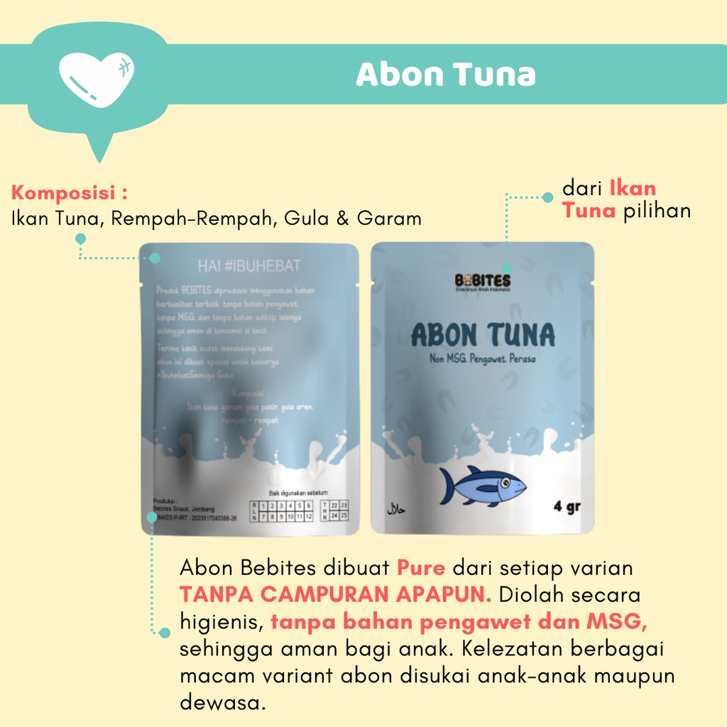 Jual Abon Bayi Anak Sachet Camilan Mpasi Bayi Non MSG Makanan Anak Bayi ...