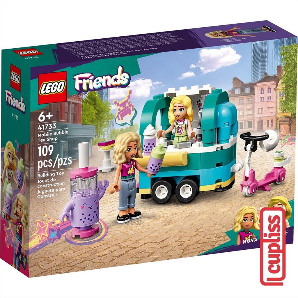 Jual LEGO Original Friends 41733 Mobile Bubble Tea Shop Cupliss KG ...