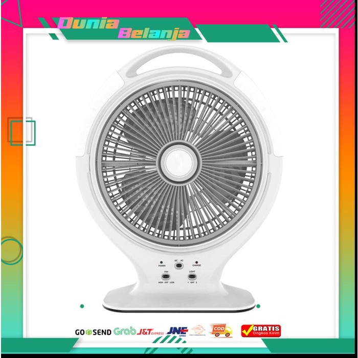 Jual Krisbow Kipas angin darurat 14 inci kipas emergency dengan lampu ...