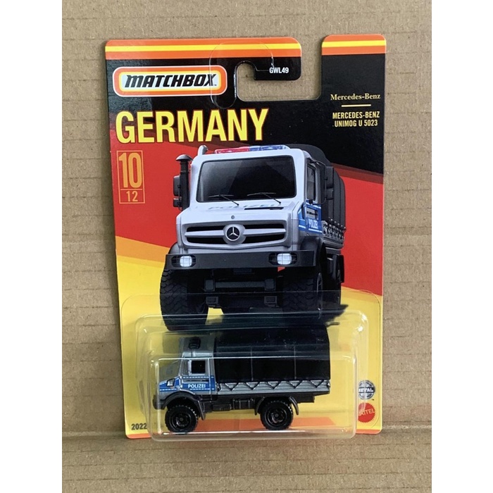 Jual Matchbox Germany Mercedes Benz Unimog U 5023 Silver | Shopee Indonesia