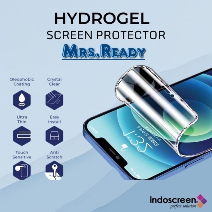 Jual Hydrogel Nokia C1/C2/C2Tennen/C3/C6 Clear Matte Anti Blue ...