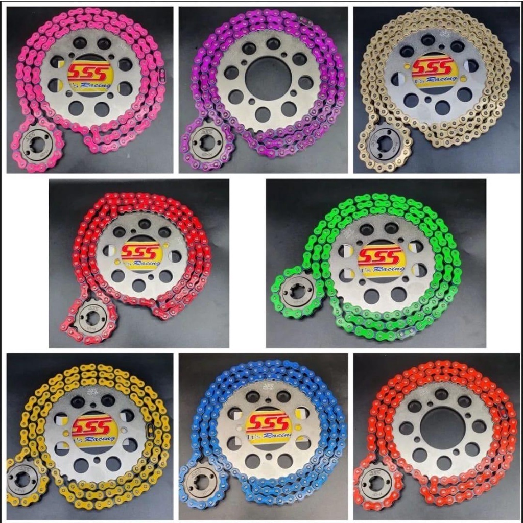 Jual gir set sss 415H 428H gear jupiter z rx king jupiter mx new old ...