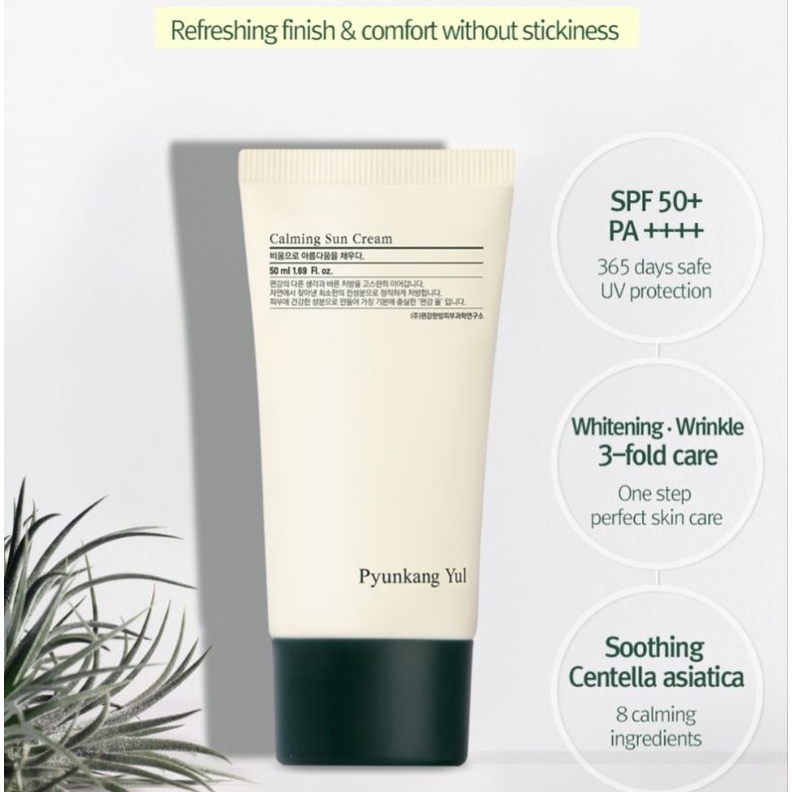 Jual Pyunkang Yul Calming Sun Cream 50ml | Shopee Indonesia