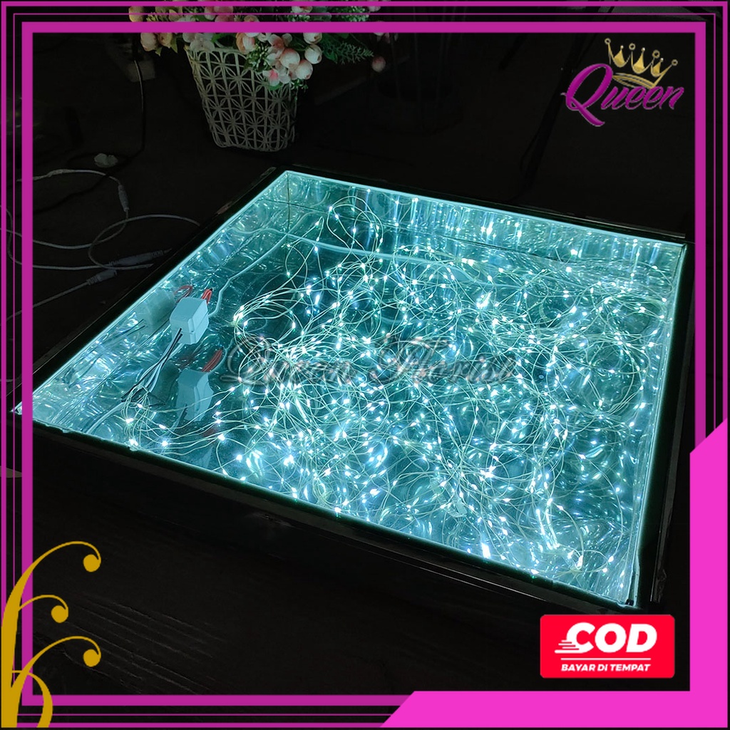 Jual 1 Set Lampu Kaca Panggung Akrilik Lantai Kaca Tempered Glass ...