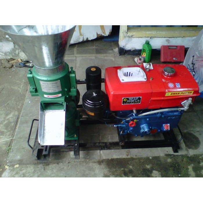 Jual MESIN PELET KL 150 SET ALAT CETAK PAKAN TERNAK PUSAT TEKNIK ID | Shopee Indonesia