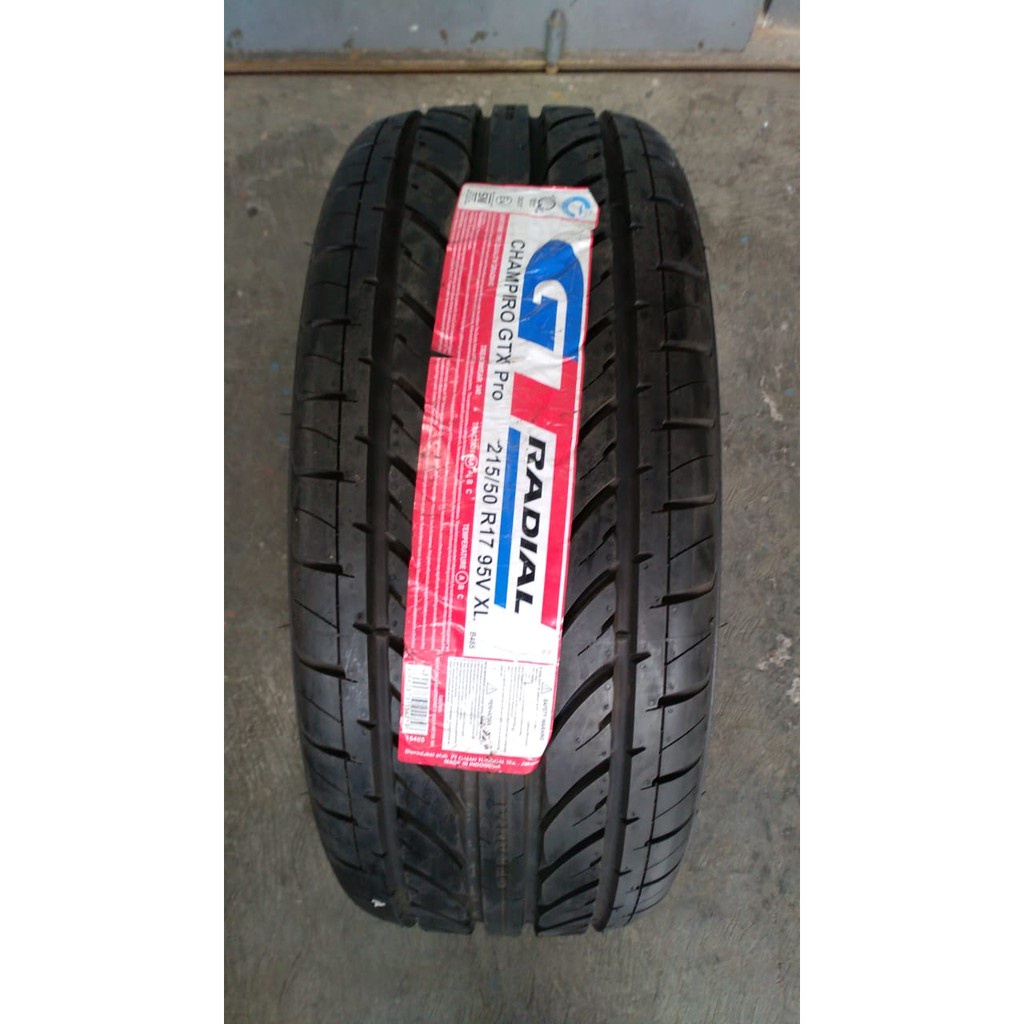 Jual Gajah Tunggal GT Radial Champiro GTX Pro 215/50 R17 Ban Mobil | Shopee Indonesia