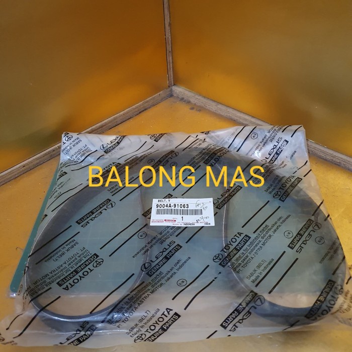 Jual fan v belt 6PK1155 / 9004A-91063 ORI TOYOTA agya 1.0 ayla | Shopee ...