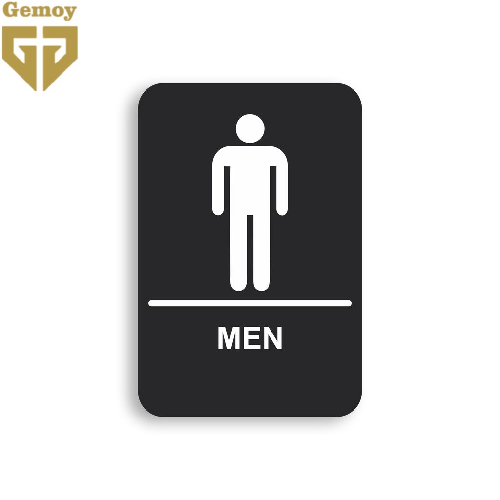 Jual papan tanda toilet - dekorasi sign toilet men - toilet women ...