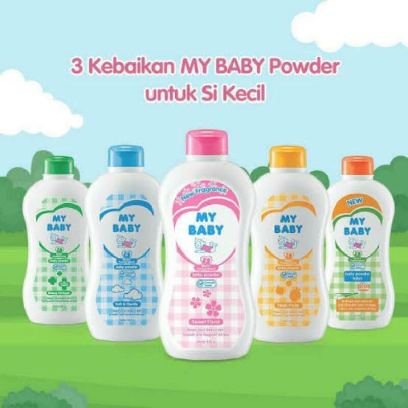 Jual My Baby Powder 50g, 100g, 150g, 250g, 350g, 500g All Varian ...