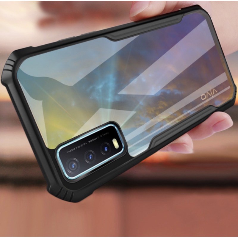 Jual SP- ori Case Vivo Y20 Y20i Y12S Y20S - Premium Hybrid Silikon ...