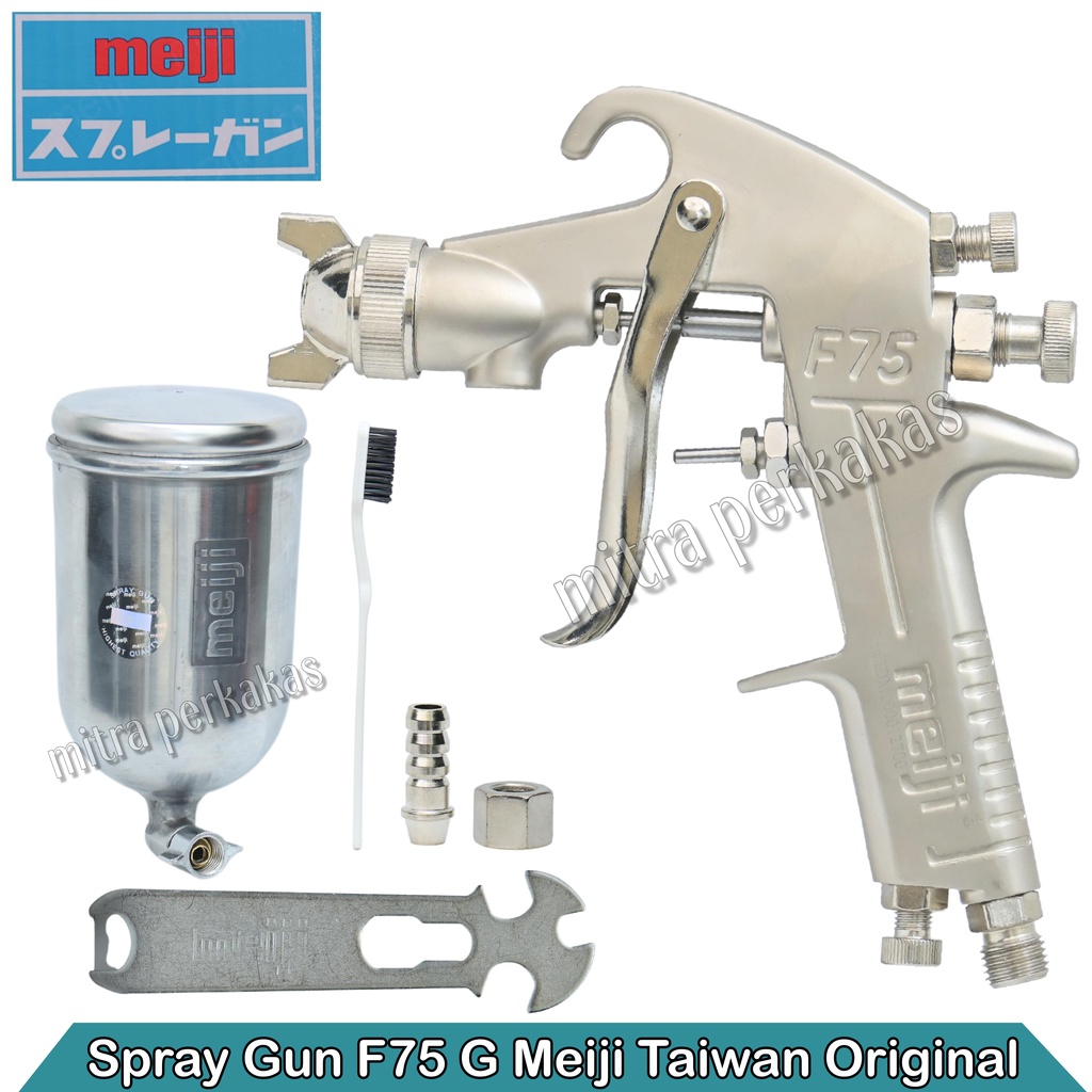Jual Sped Cet Meiji F75 / Spray Gun Meiji F-75 - ORIGINAL | Shopee ...