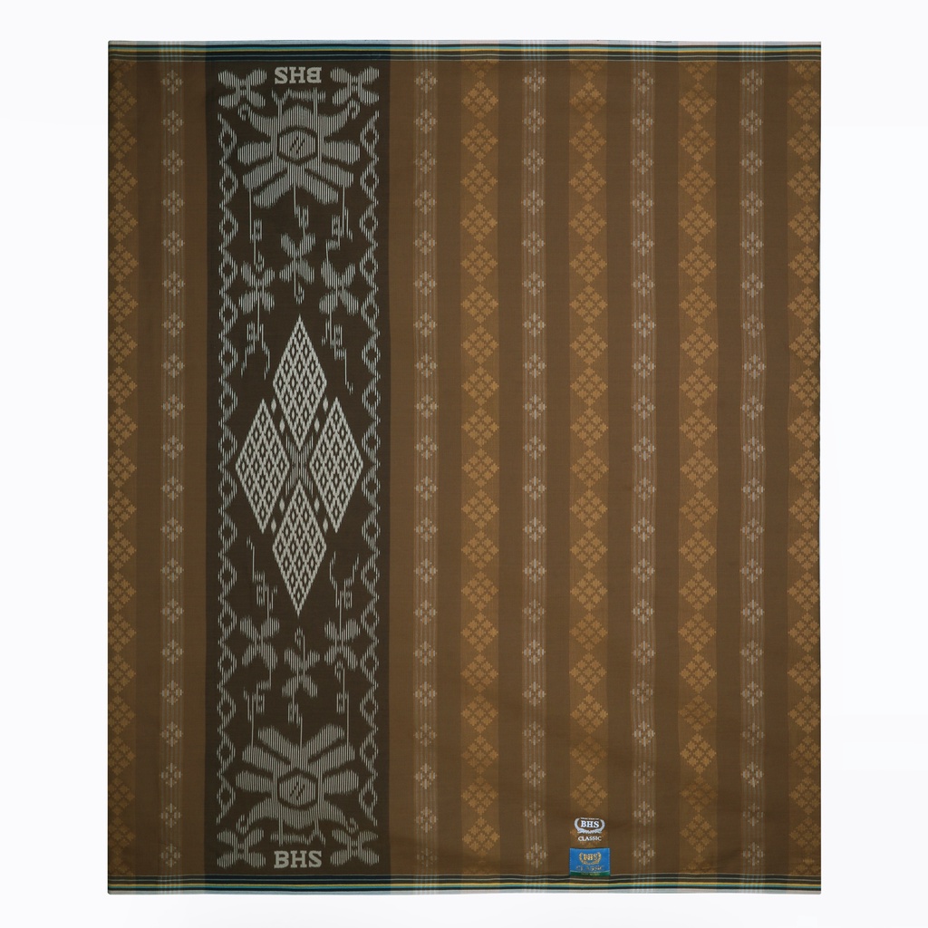 Jual Sarung BHS Classic Gold Motif C44 DKA Coklat Muda/ CLS G DKA ...