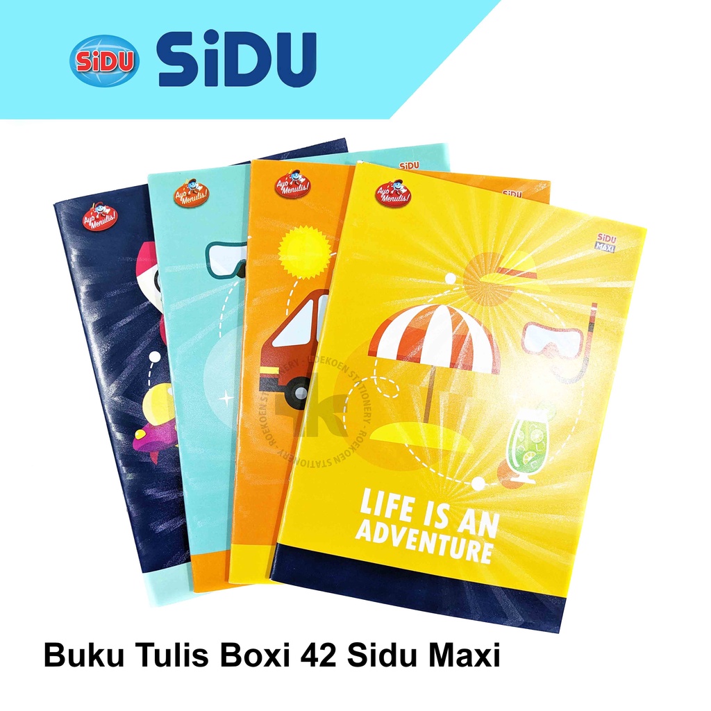Jual Sidu Maxi Buku Tulis Boxy 42 | Shopee Indonesia