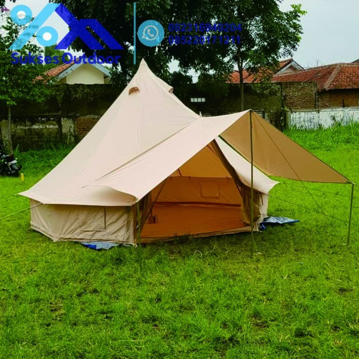 Jual Tenda Safary / Tenda Glamping Bahan Cordura Bahan Lebih Terjamin ...
