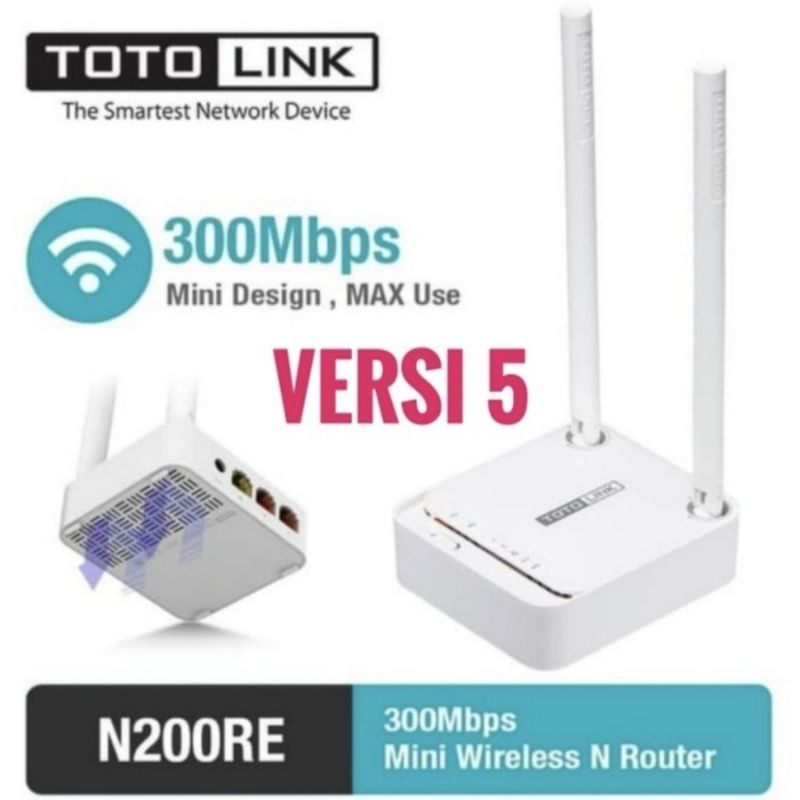 Jual Router Totolink Router Wireless N200 V5 300Mbps | Shopee Indonesia