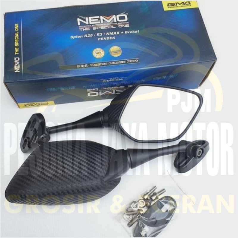 Jual Spion Model R25 Tangkai Pendek 287 Nemo Universal Bisa Buat Motor ...