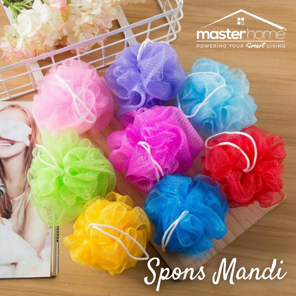 Jual Masterhome Spons Mandi Jaring | Spon Mandi Gosok | Sponge Mandi ...