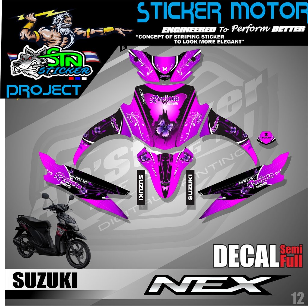 Jual Sticker Decal Full Body Nex Old - Sticker Decal NEX 1 , NEX OLD ...