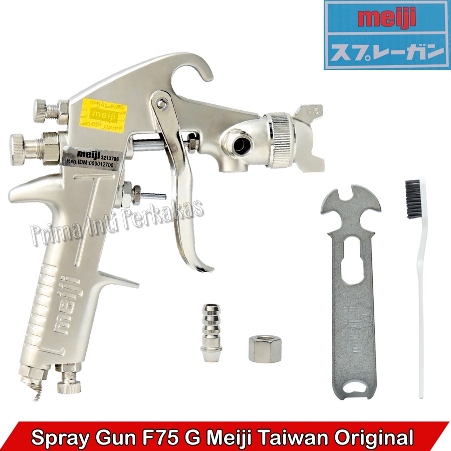 Jual Meiji Spray Gun F-75 | Alat Semprot Cat Mobil Kayu Besi | Spet Cat ...