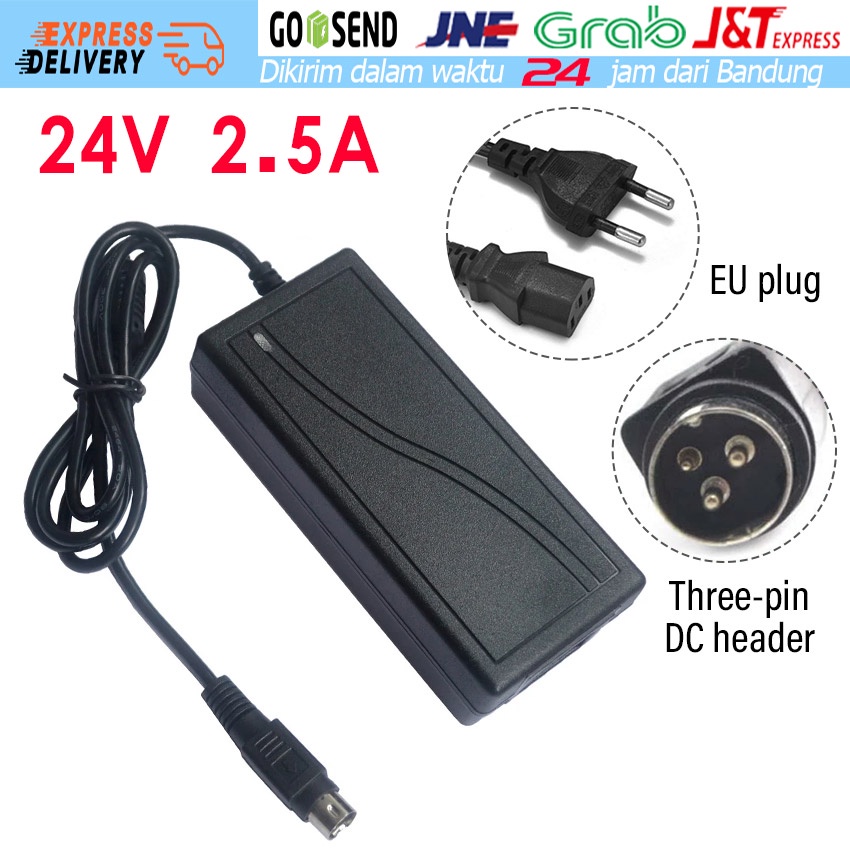 Jual 24V 2.5A Adaptor daya Printer Tanda Terima Termal / Thermal ...