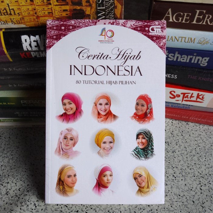 Jual Buku Hobi/Keterampilan, Cerita Hijab INDONESIA 80 Tutorial Hijab ...