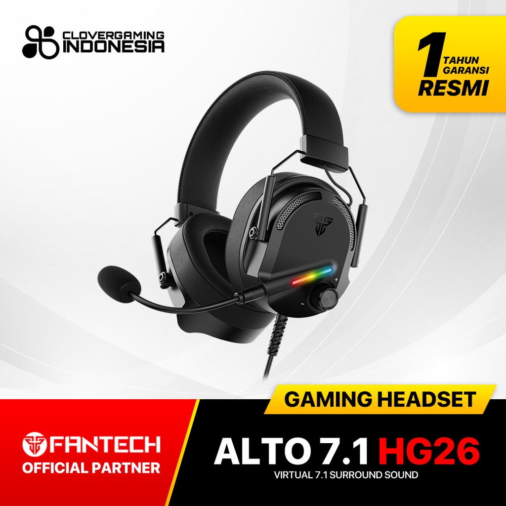 Jual Fantech ALTO 7.1 HG26 - HG-26 RGB Headset Gaming | Shopee Indonesia