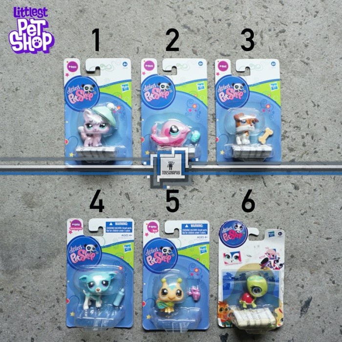 Jual Littlest Pet Shop Mini Pets Collectible Animal Surprise Hasbro ...