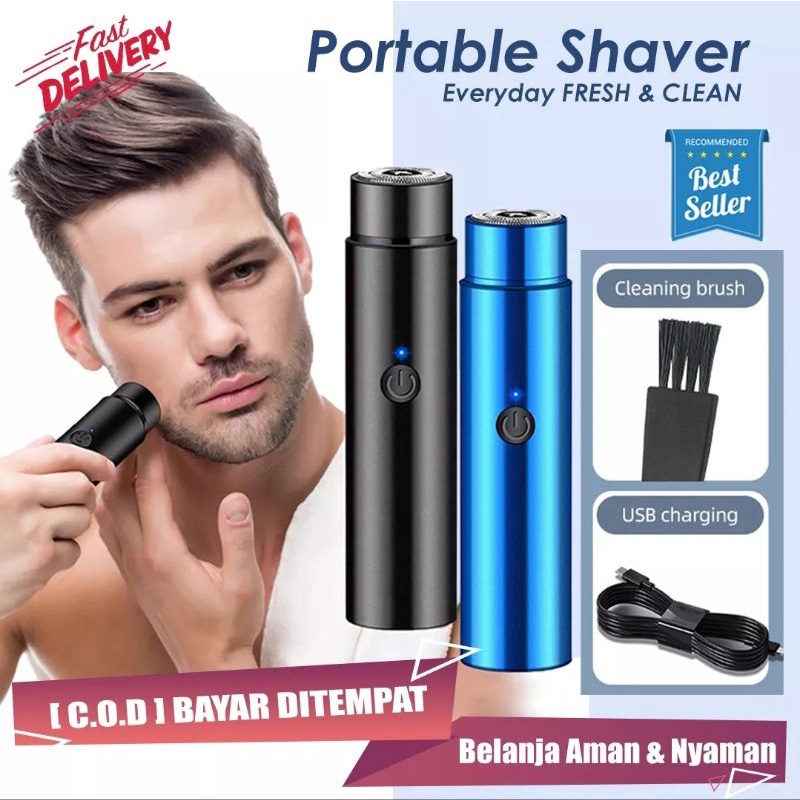 Jual ELDE 1 - Alat Cukuran Elektrik Portable Mini Cukur Kumis Jenggot ...