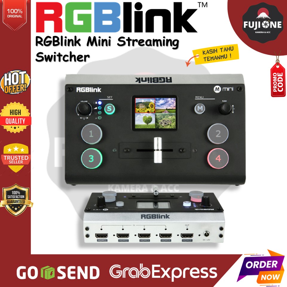 Jual RGBlink mini Streaming Switcher | Shopee Indonesia