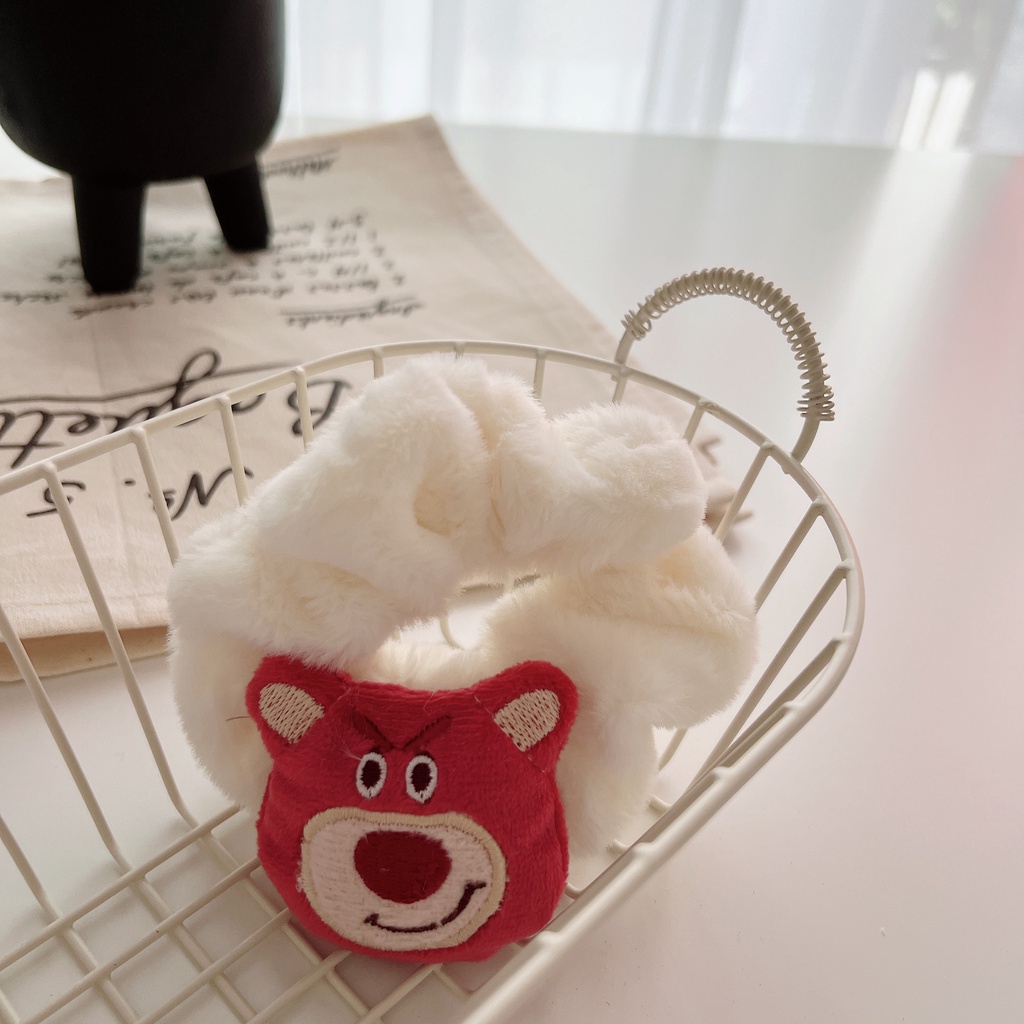 Jual Town Shell - sanrio furry scrunchy / scrunchie / scrunchies / ikat ...
