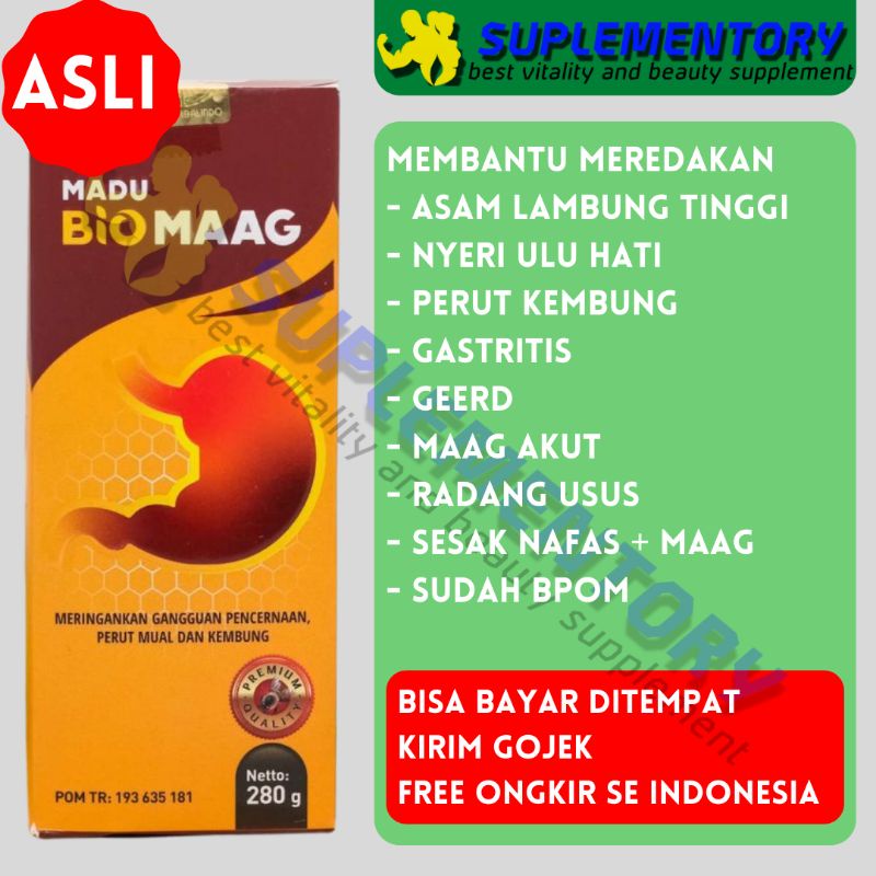 Jual Biomaag Obat Herbal Maag Kronis Akut GEERD GERD Asam Lambung Bio ...