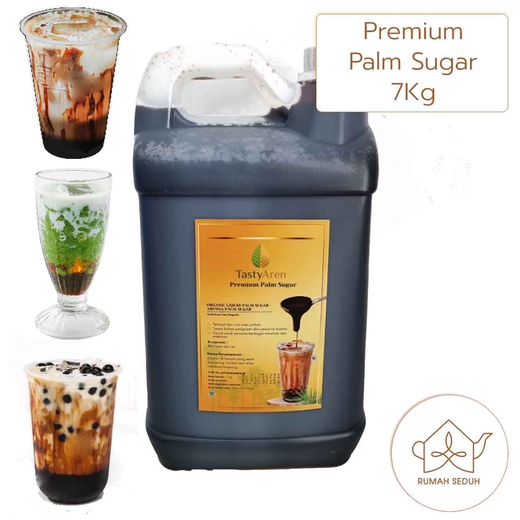 Jual Premium Palm Sugar Jerigen 7kg - Sirup Gula Aren Murni Asli Cair ...