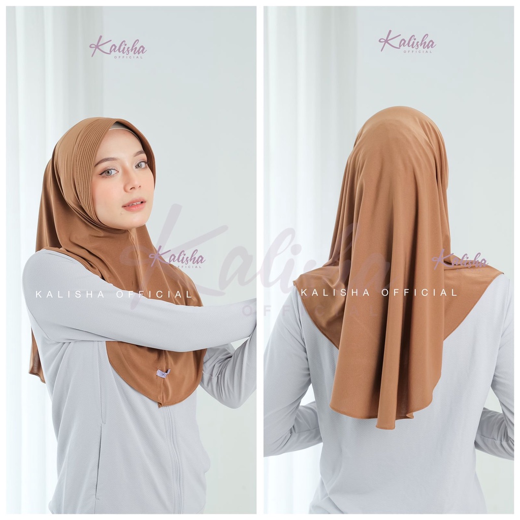Jual Bergo Hamidah Hijab Instan Sporty Jersey Hijab Geblus Olahraga Daily Jilbab Model Pinguin ...