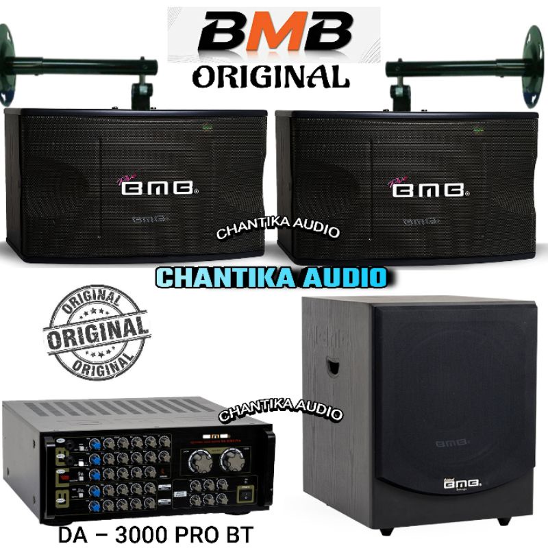 Jual Paket Speaker Pasif 12 Inch Bmb CS 550V AMPLIFIER BMB SUBWOOFER 15 ...