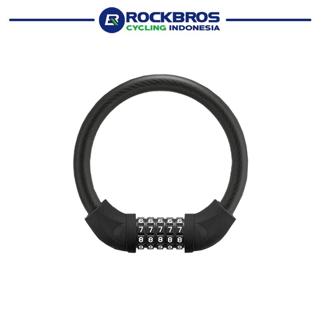 Jual ROCKBROS RKS502 Kunci Gembok Sepeda Bike Bicycle Lock Ring 40CM ...