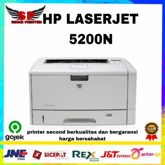 Jual Printer Hp Laserjet 5200n a3 siap pakai | Shopee Indonesia
