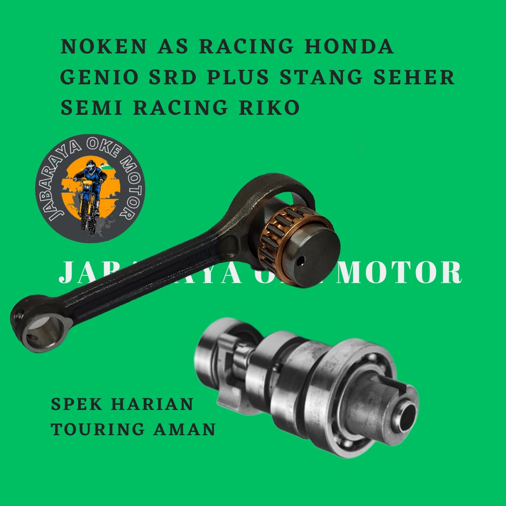 Jual NOKEN AS RACING GENIO PLUS STANG SEHER RACING SPEK HARIAN | Shopee ...
