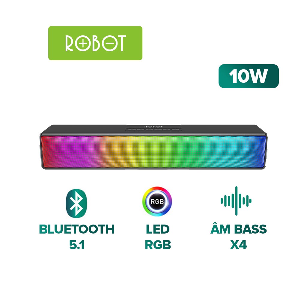 Jual Robot Wireless Soundbar Speaker RB580 Bluetooth 5.1 RGB RB 580 ...