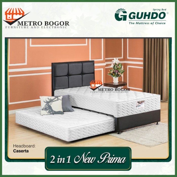Jual Ranjang Sorong Guhdo Springbed New Prima 2 In 1 Sandaran CASERTA | Shopee Indonesia