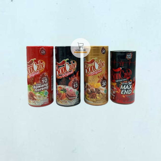 Jual Bon Cabe Boncabe Botol Sambal Tabur Bubuk Cabe 35-50gr | Shopee ...