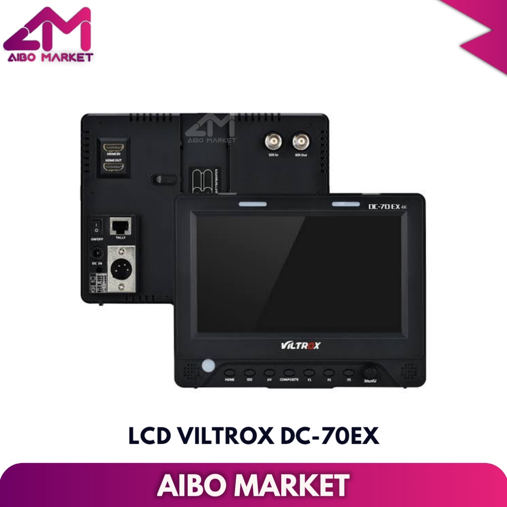 Jual Viltrox DC-70EX / DC-70 EX 7 inch HDMI SDI AV LCD Monitor Display ...