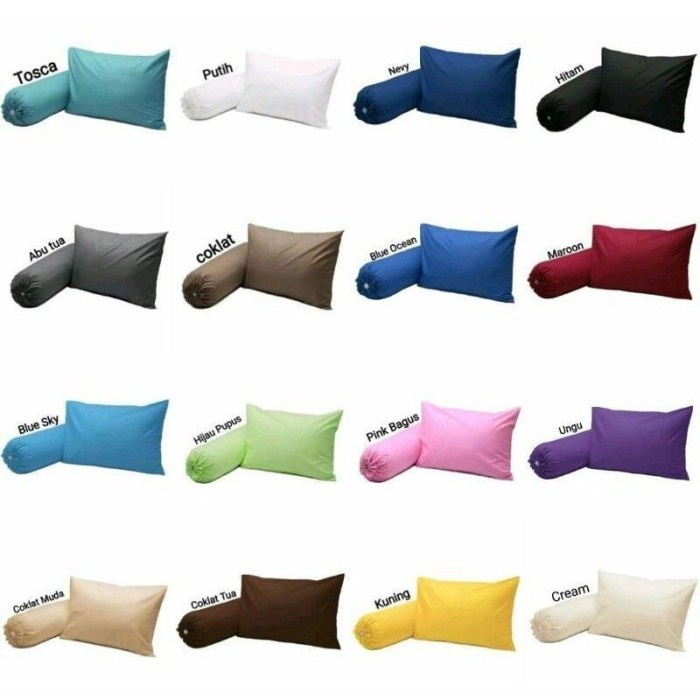 Jual SET (2 SARUNG BANTAL DAN 2 SARUNG GULING) POLOS DAN MOTIF PREMIUM ...
