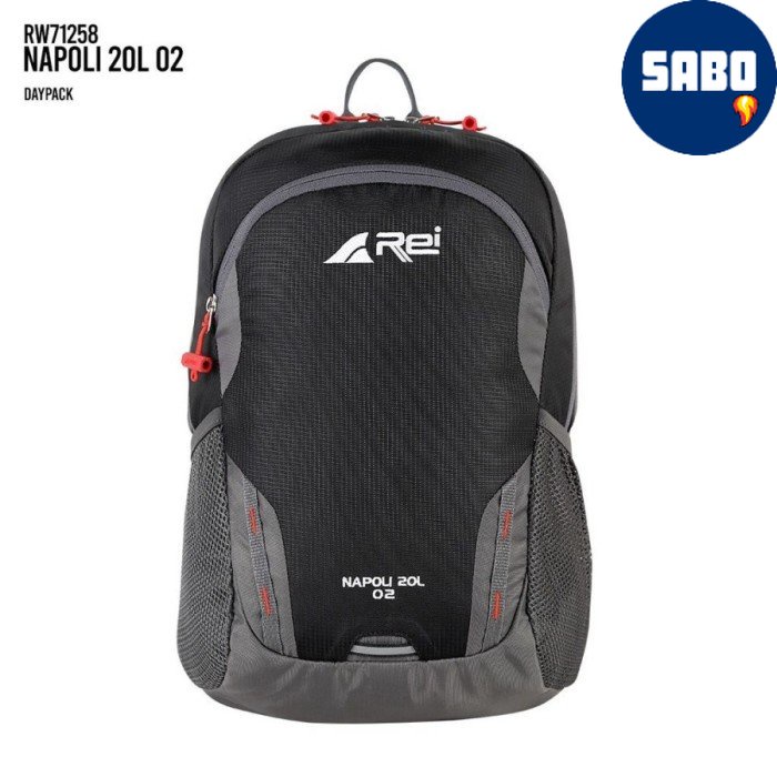 Jual Backpack Napoli 02 20L+Raincover Arei Outdoorgear Rei Tas Ransel Pria | Shopee Indonesia