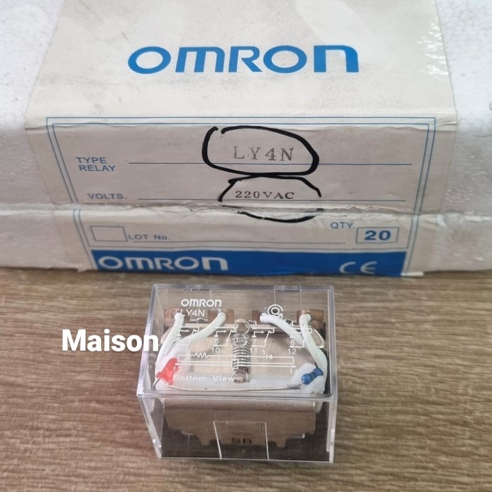 Jual Omron Relay LY4N 220V AC / LY4N 220vac - relay saja | Shopee Indonesia