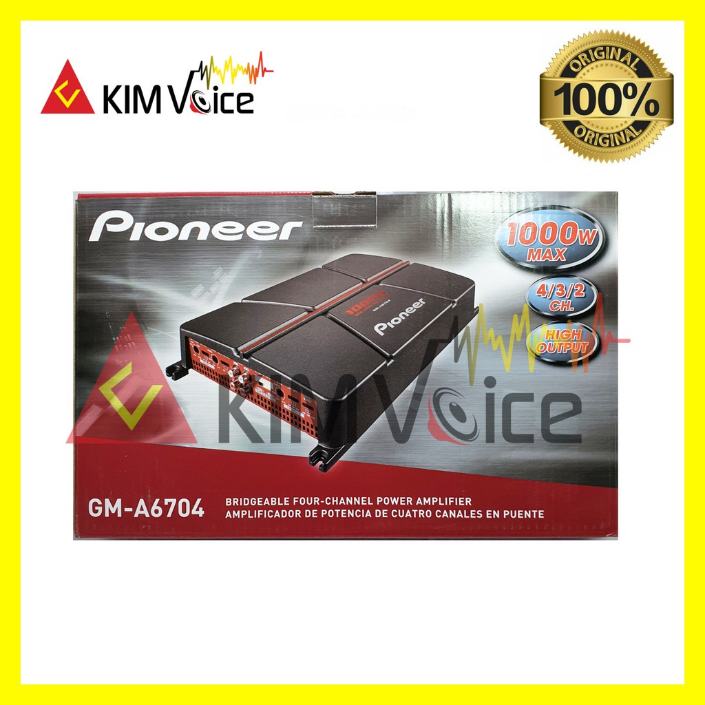 Jual Power Amplifier PIONEER GM-A6704 4 Channel | Shopee Indonesia