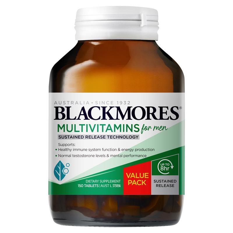 Jual Blackmores Multivitamin for Men 150 Tablets Exclusive | Shopee Indonesia