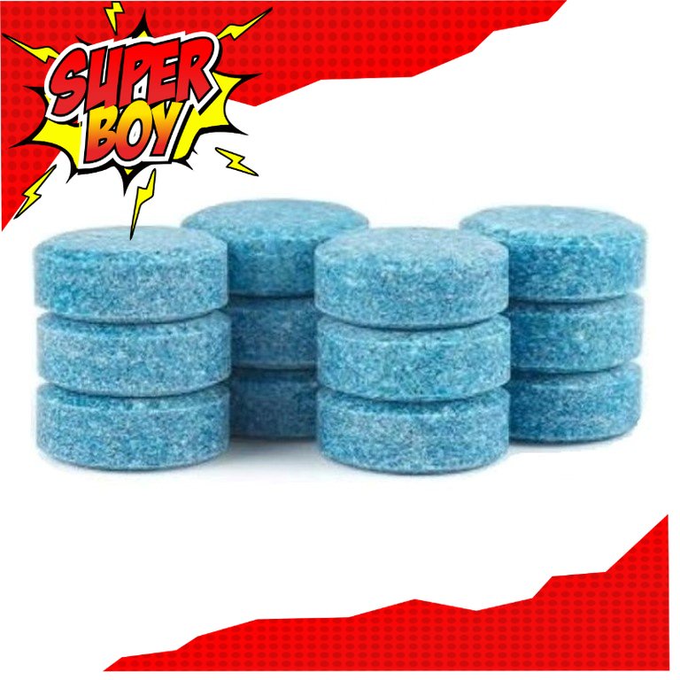 Jual P10 TABLET SABUN WIPER pembersih kaca mobil obat pelindung glass ...