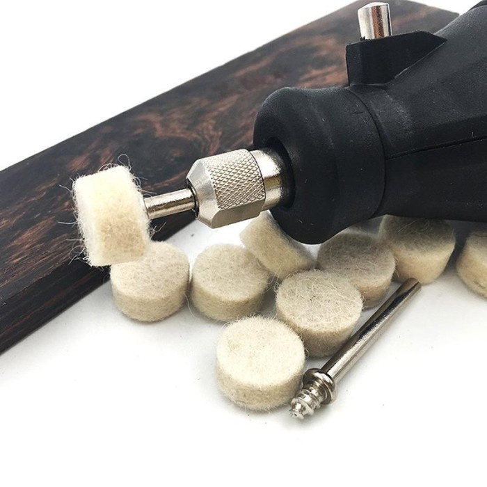 Jual Wool Polisher 13x8mm Mata Poles Wol Mini Grinder Gerinda Bor Drill ...
