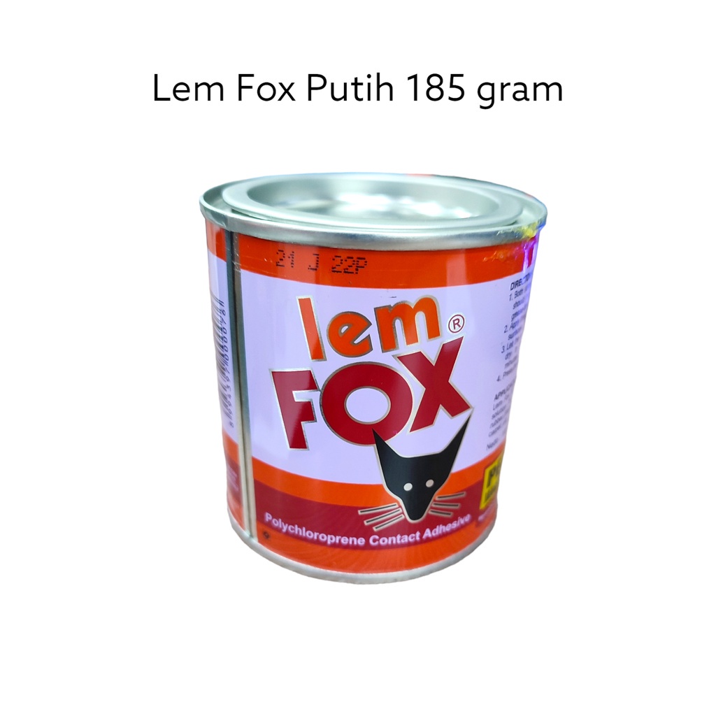 Jual Lem Fox Kuning 185 Gram Lem serbaguna Lem Sepatu SHAGB | Shopee ...